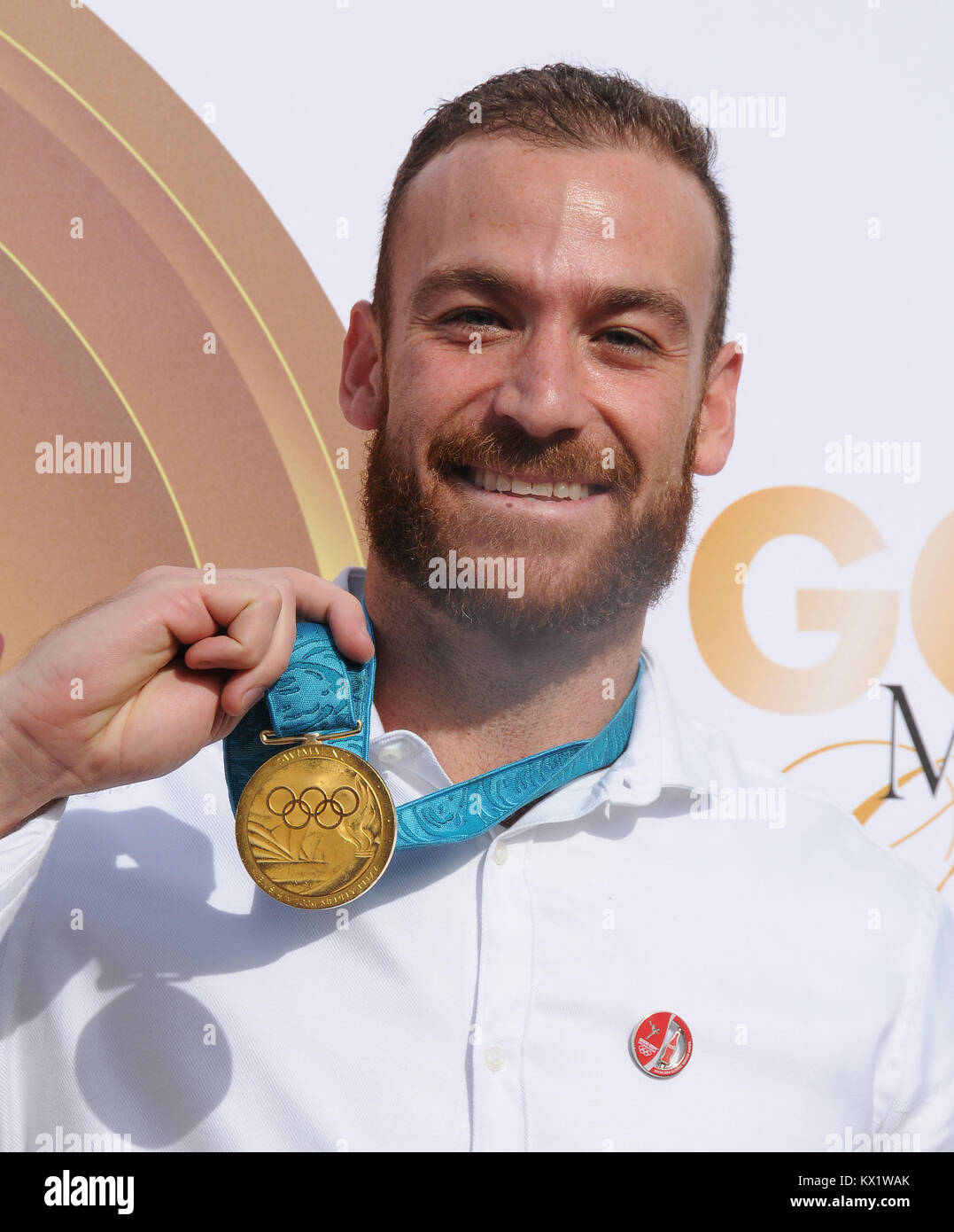 WEST HOLLYWOOD, CA - JANUARY 6: Olympic swimmer Ed Moses attends the ...