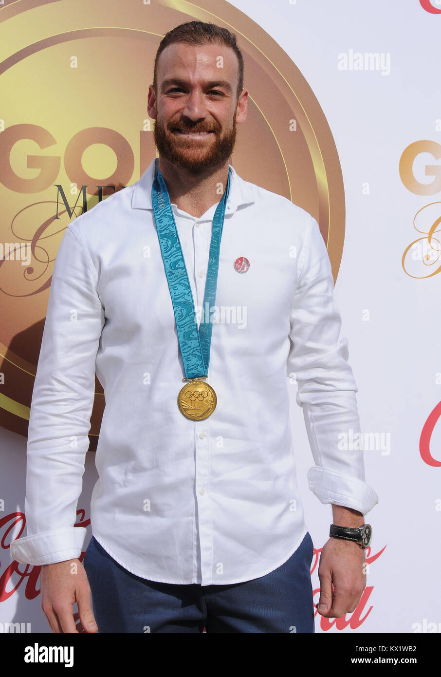 WEST HOLLYWOOD, CA - JANUARY 6: Olympic swimmer Ed Moses attends the ...