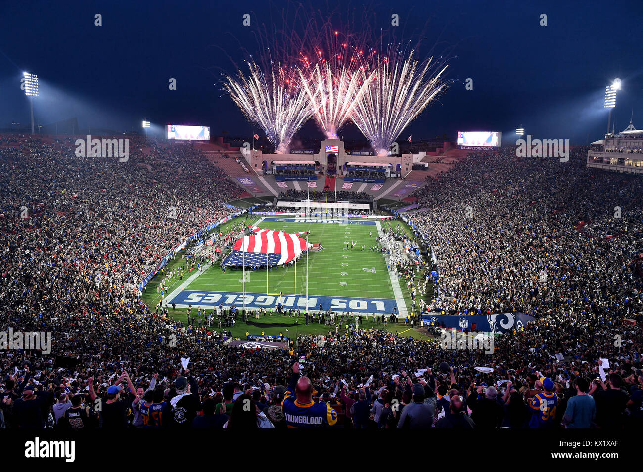 Los Angeles, CA, USA. 6th Jan, 2018. A view of the Los Angeles Memorial ...
