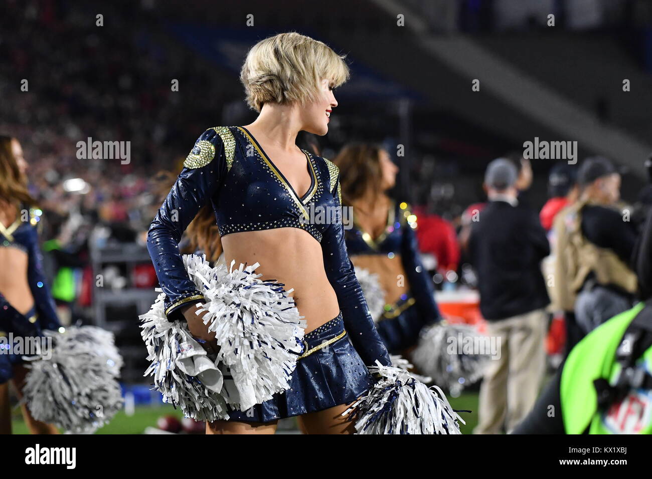 Rams cheerleaders hi-res stock photography and images - Alamy