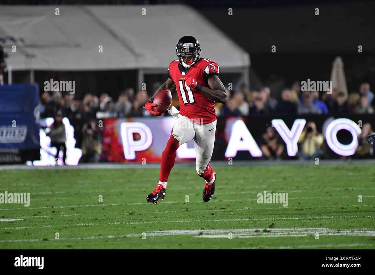 Los Angeles, CA, USA. 6th Jan, 2018. Atlanta Falcons wide receiver ...