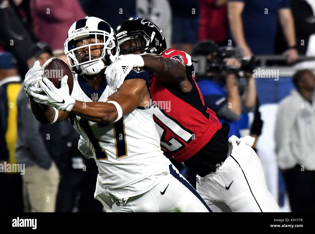 Los Angeles, California, USA. 6th Jan, 2018. Los Angeles Rams wide ...