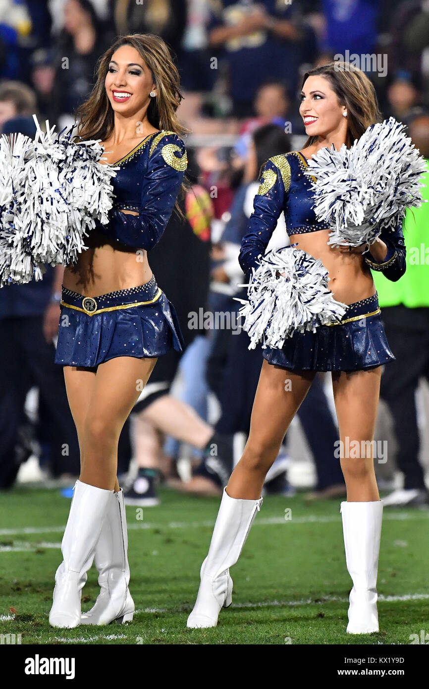 Rams cheerleaders coliseum hi-res stock photography and images - Alamy