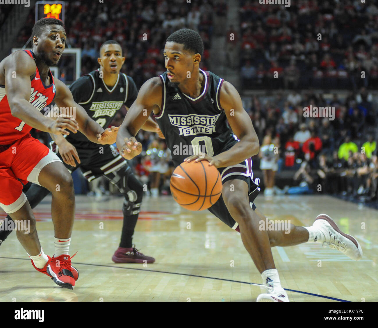 January 06, 2018; Oxford, MS, USA; MSU freshman guard, NICK ...