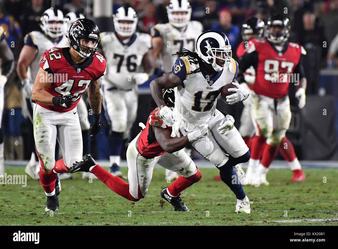 Los Angeles, CA, USA. 6th Jan, 2018. Los Angeles Rams wide receiver ...