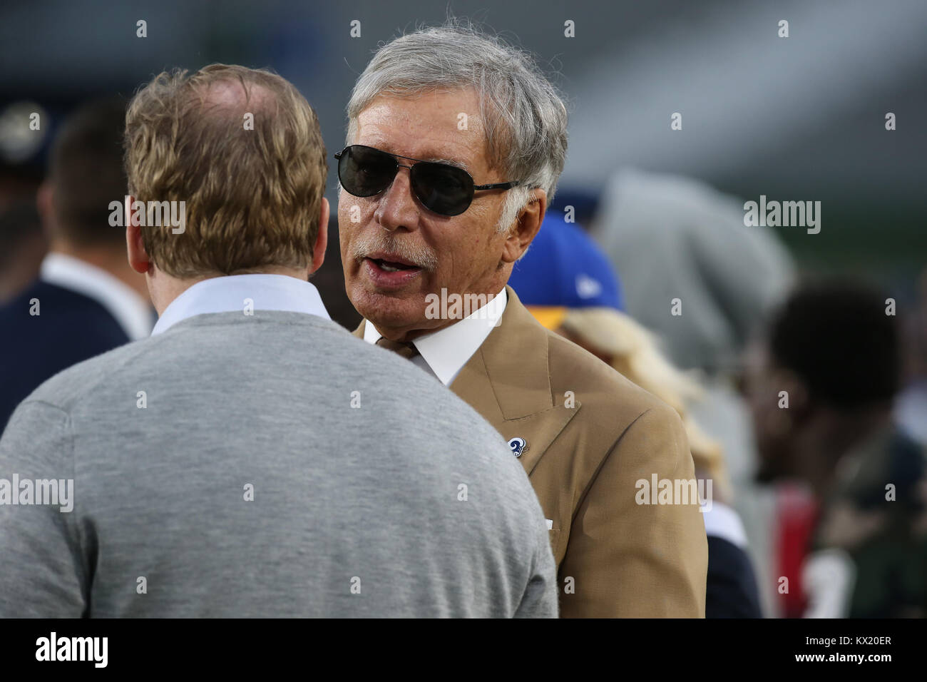 Los Angeles, CA, USA. 06th Jan, 2018. Stan Kroenke and Commissioner ...
