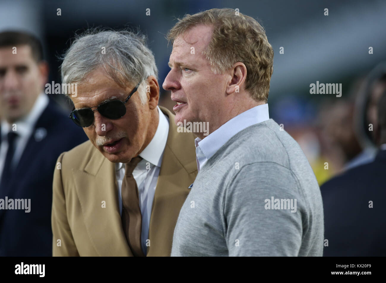 Los Angeles, CA, USA. 06th Jan, 2018. Stan Kroenke and Commissioner ...