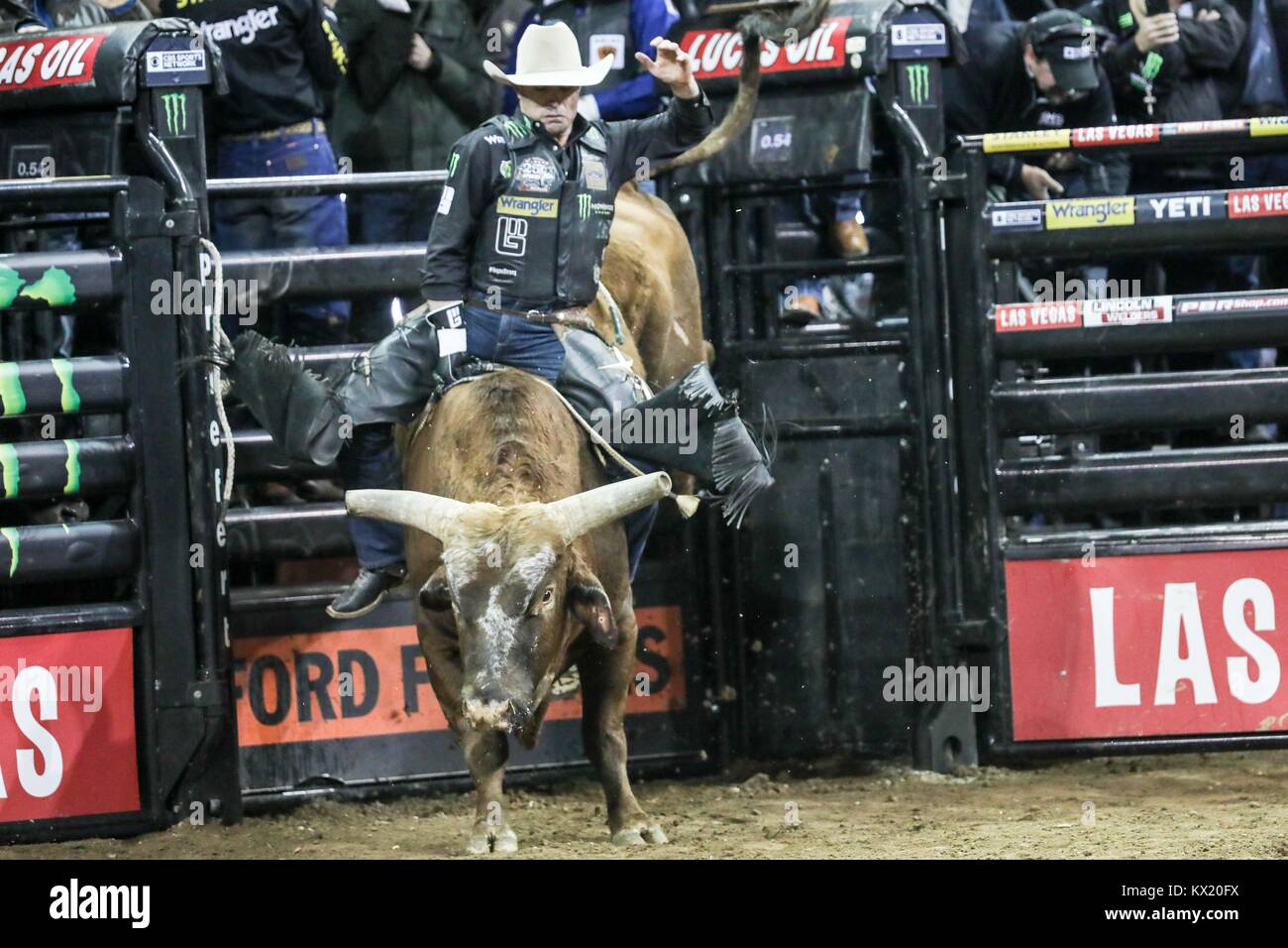 New York, USA. 06th Jan, 2018. pbr cowboy pawn during the Monster ...