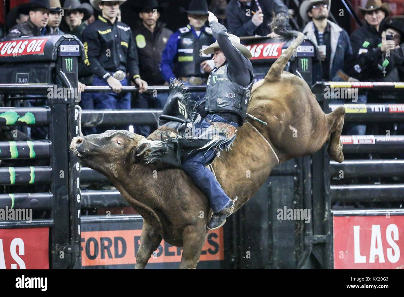 New York, USA. 06th Jan, 2018. pbr cowboy pawn during the Monster ...