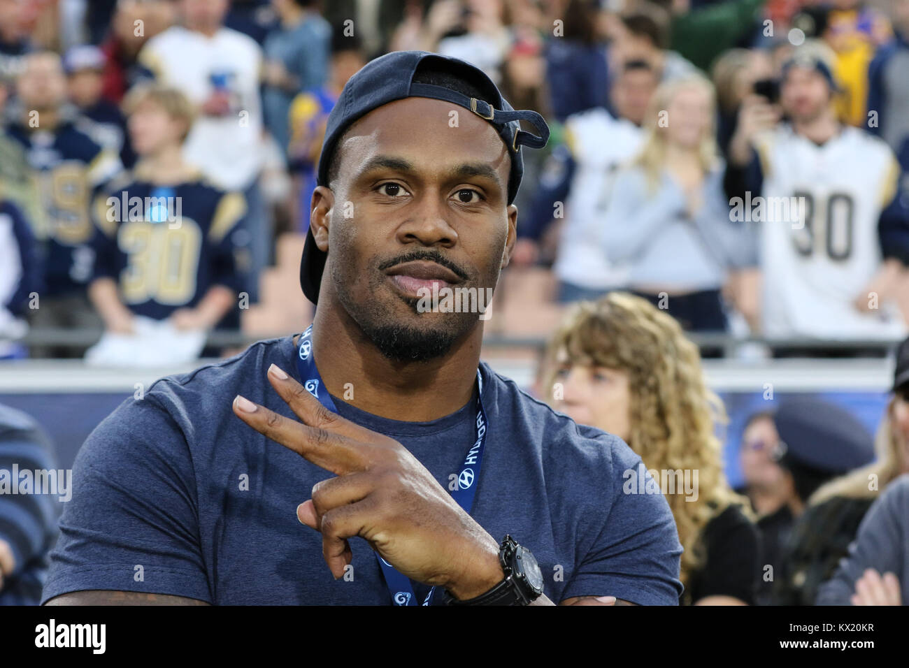 Los Angeles, CA, USA. 06th Jan, 2018. Former Rams running back Stephen ...