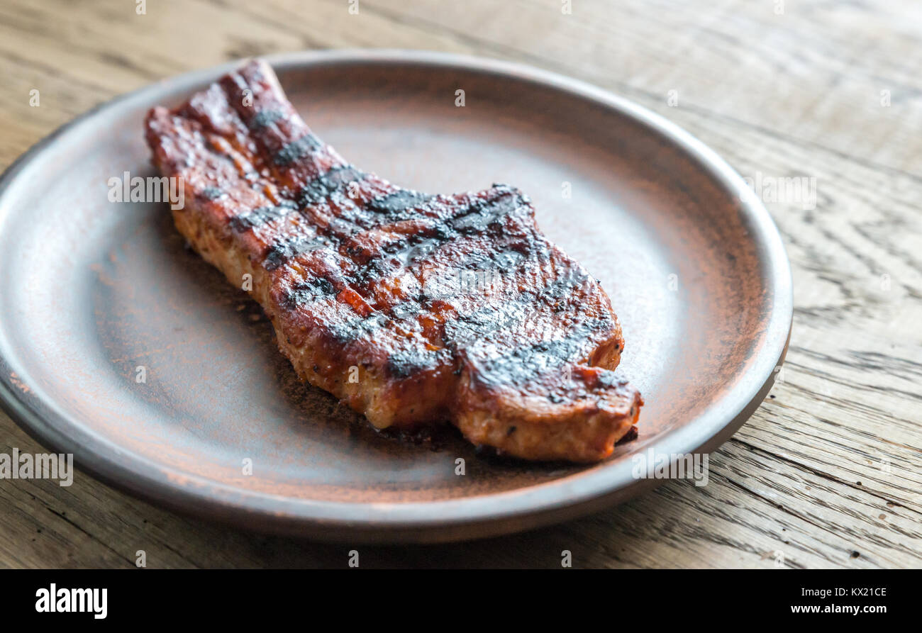 Bbq pork mini ribs hi-res stock photography and images - Alamy