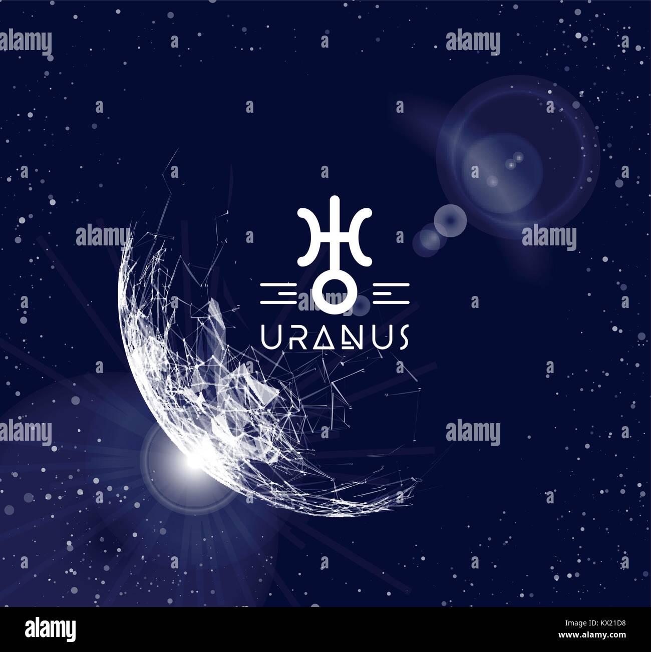 Uranus orbit graphic hi-res stock photography and images - Alamy