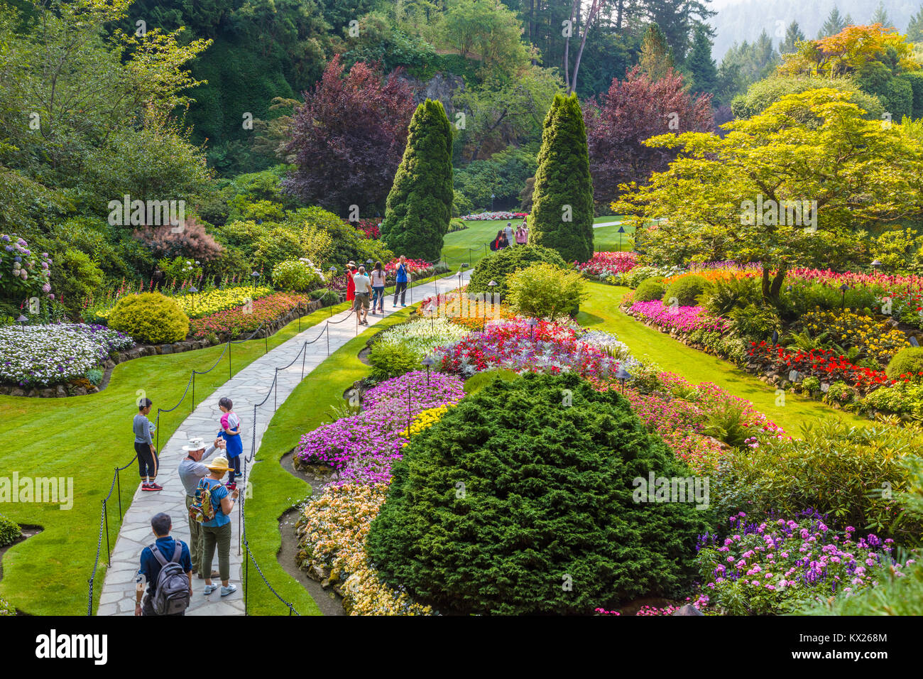 Butchart gardens hi-res stock photography and images - Alamy