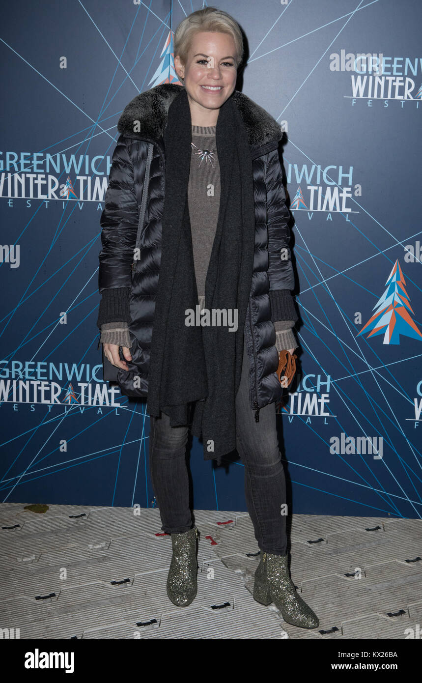 Guests attend the Greenwich Winter Time Festival launch party Featuring ...