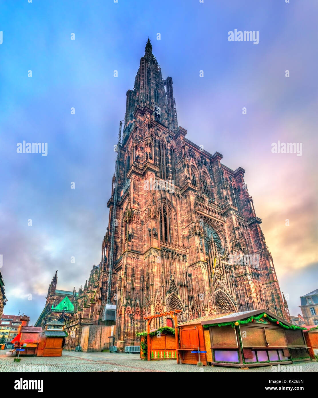 The Notre-Dame Cathedral of Strasbourg, France Stock Photo - Alamy