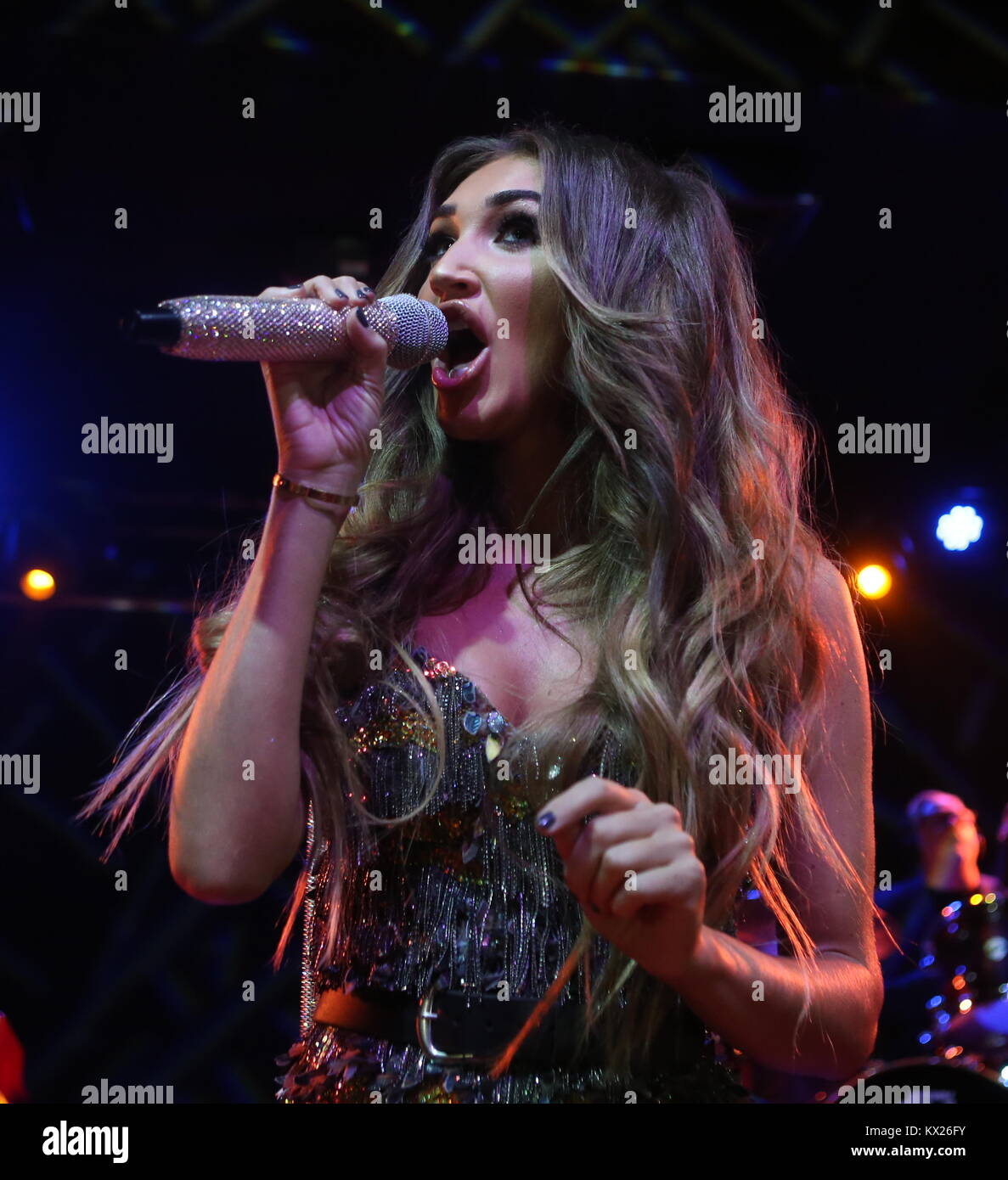 Megan McKenna performing live at Scala London Featuring: Megan McKenna ...
