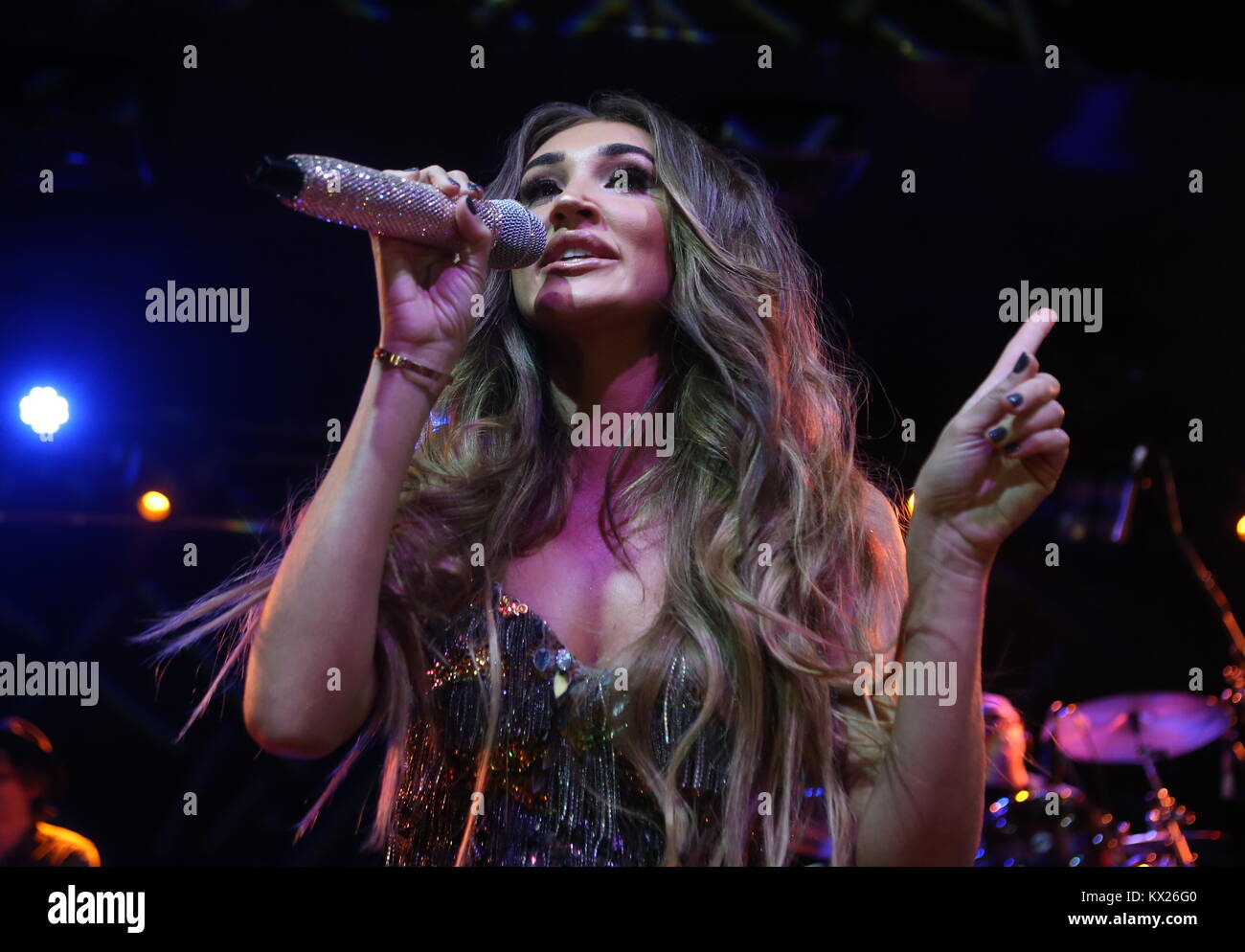 Megan McKenna performing live at Scala London Featuring: Megan McKenna ...