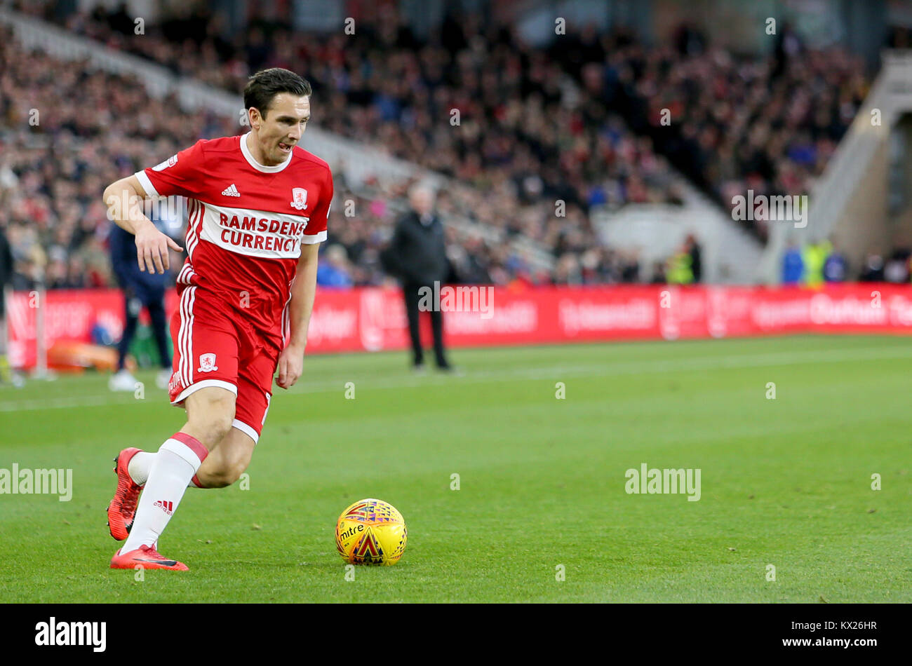 Middlesbrough's Stewart Downing Stock Photo - Alamy
