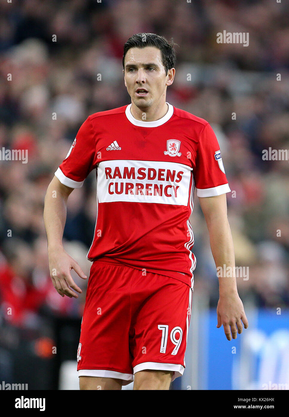 Middlesbrough's Stewart Downing Stock Photo - Alamy