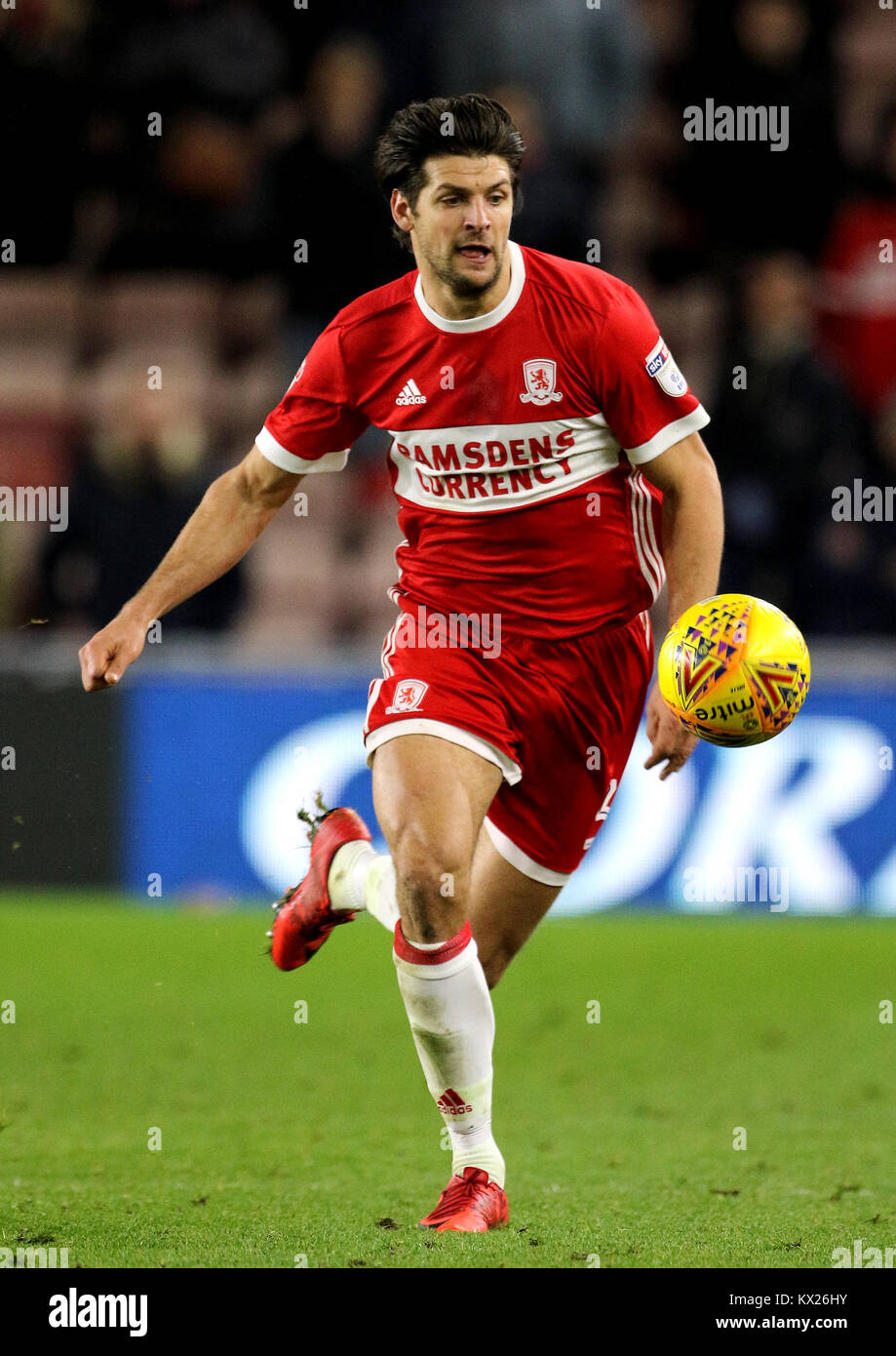 Middlesbrough's George Friend Stock Photo - Alamy