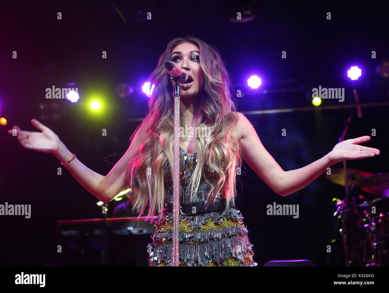 Megan McKenna performing live at Scala London Featuring: Megan McKenna ...