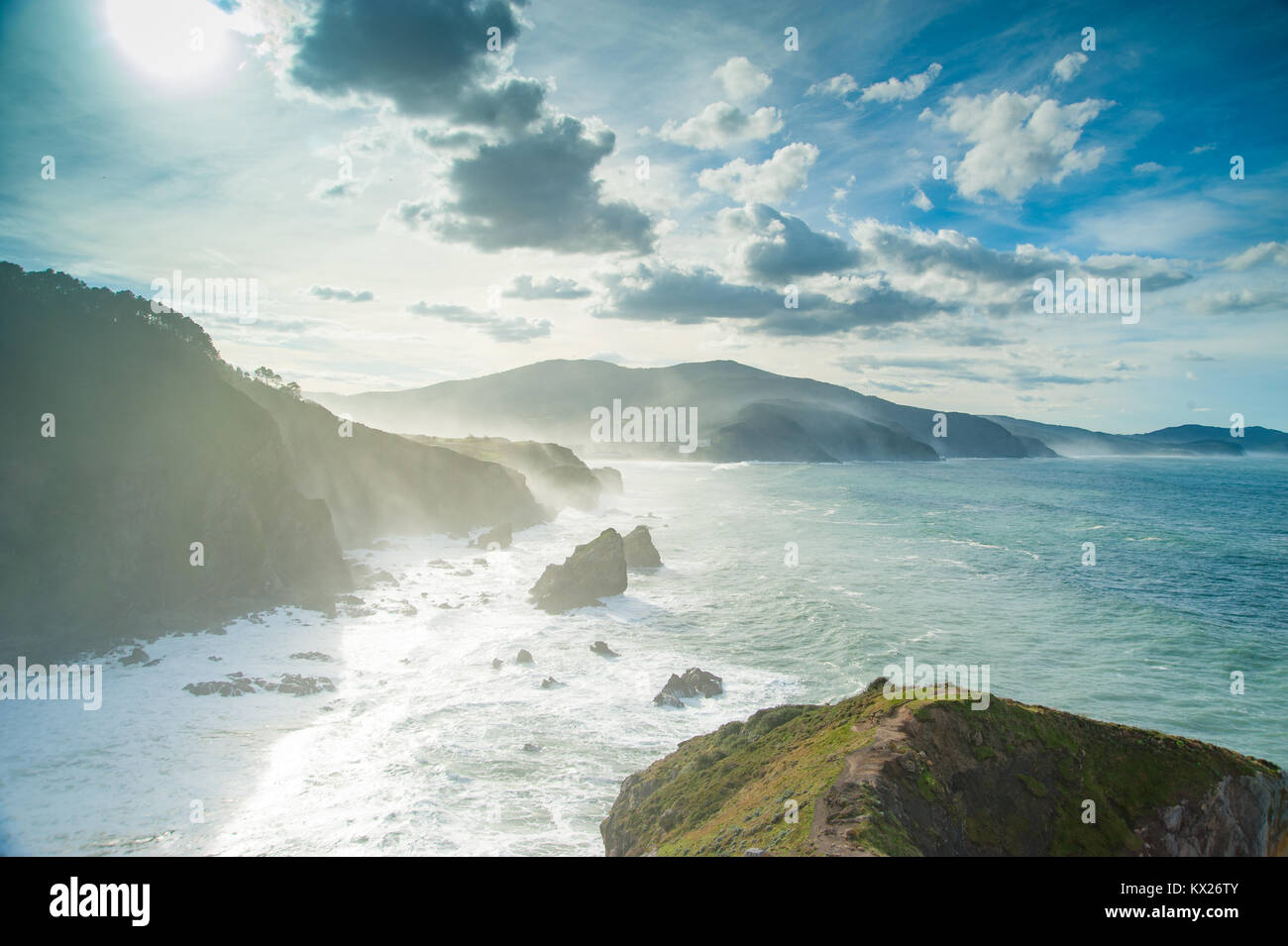 Majestic ocean view rocky hi-res stock photography and images - Alamy