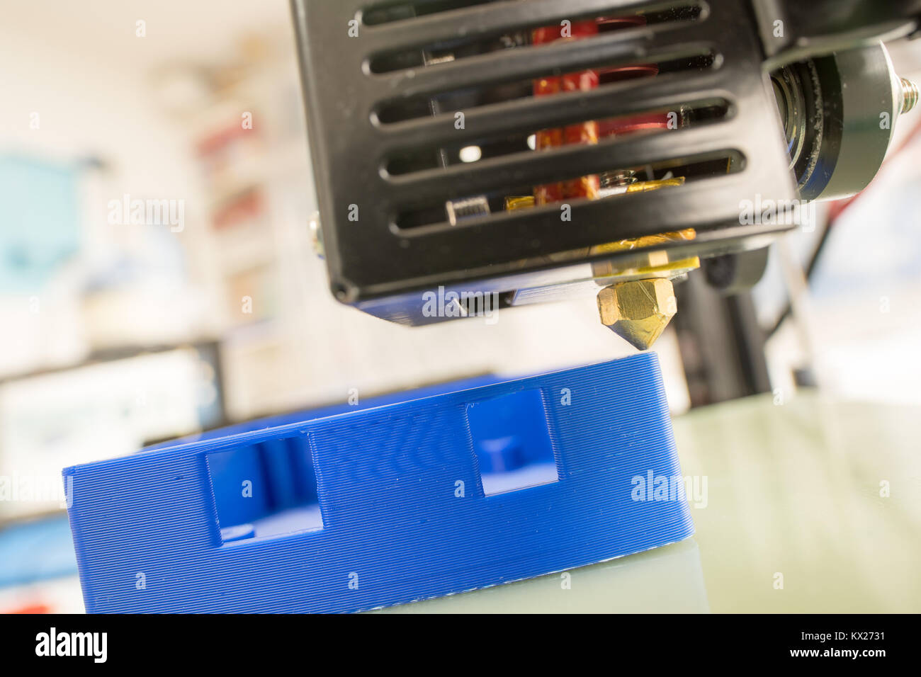 homemade 3D printer to print plastic prototypes Stock Photo - Alamy