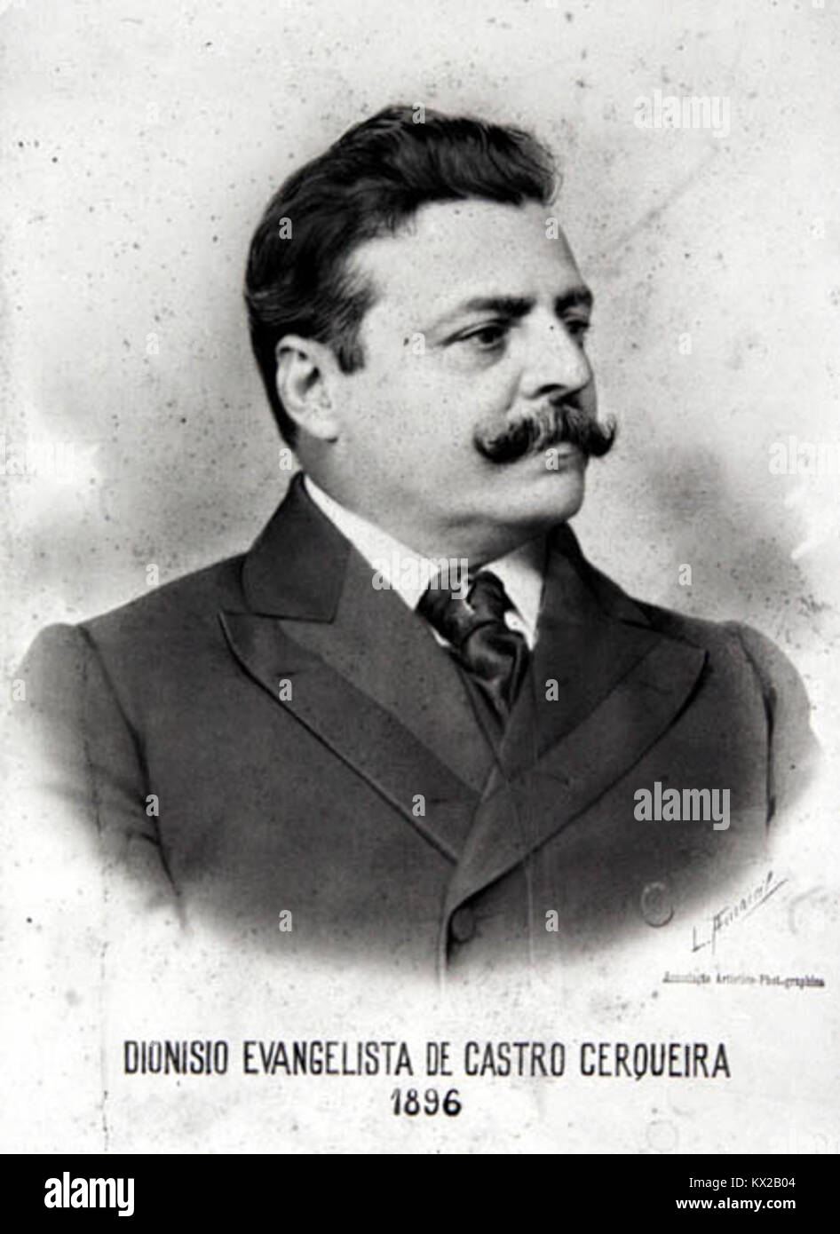 A historical figure, Dionísio Evangelista de Castro Cerqueira, from ...