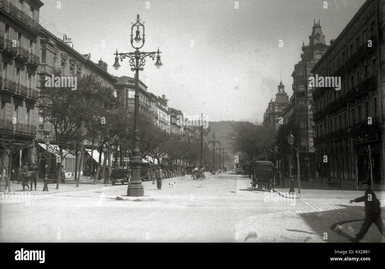 Diversas calles de San Sebastián (3 de 4) - Fondo Car-Kutxa Fototeka ...