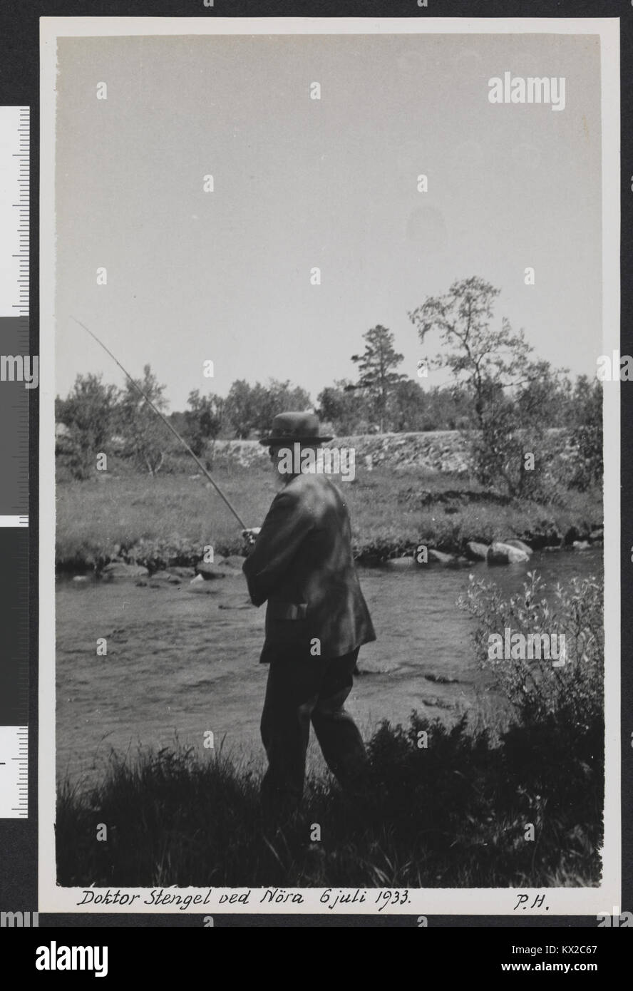 A photograph of Dr. Stengel taken near July 6, 1933, documenting his ...