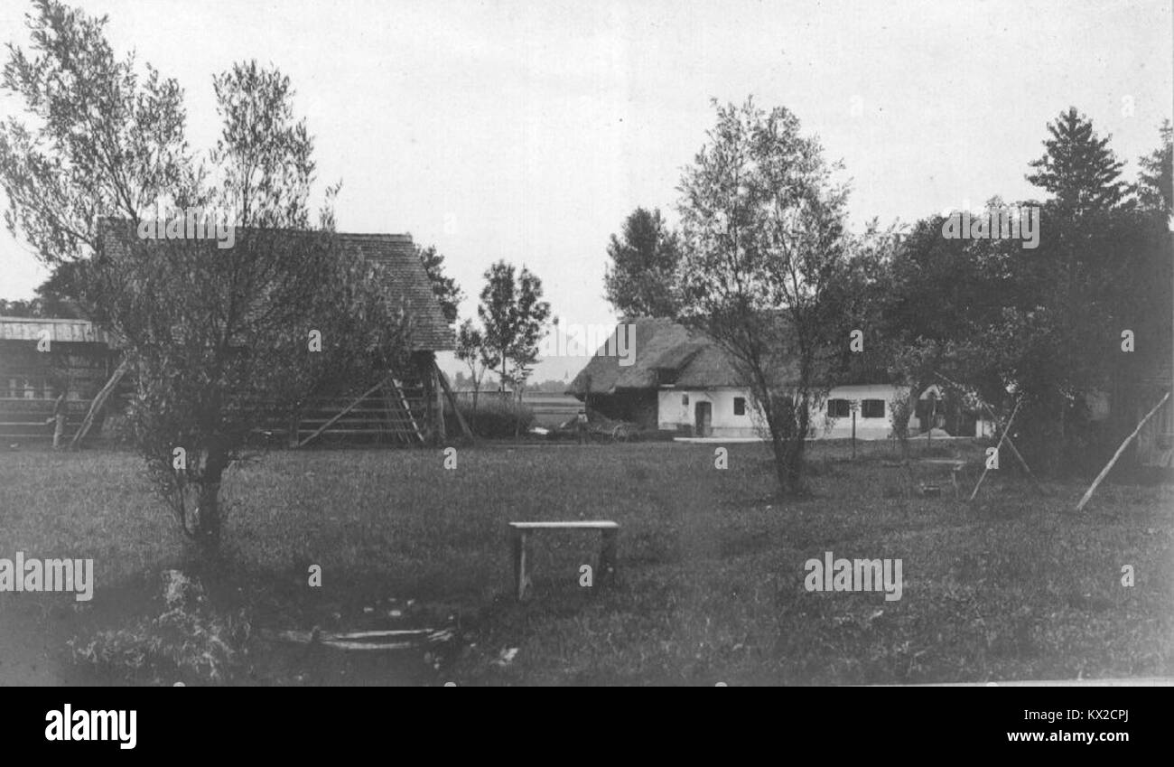 This image shows a traditional Slovenian homestead in Koseze, near ...