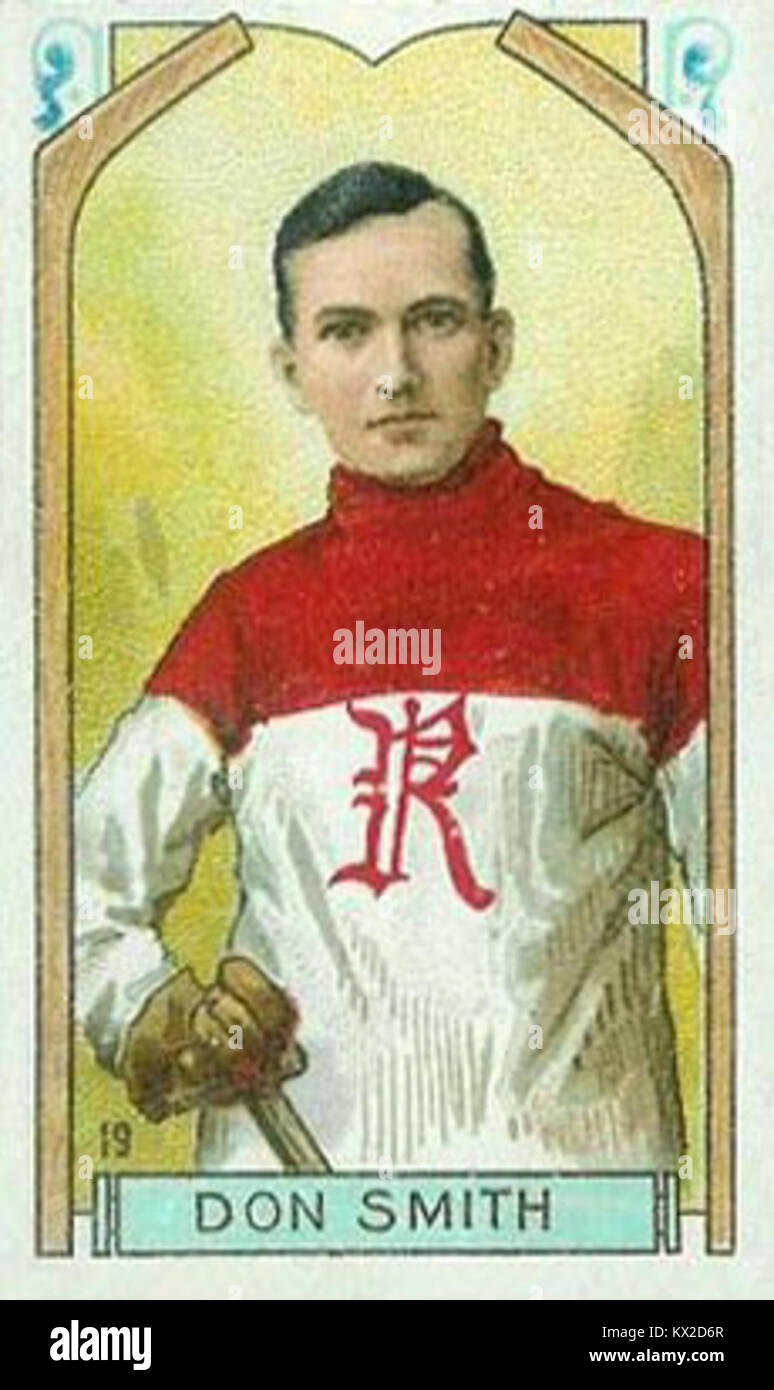 Don Smith is depicted as a member of the Renfrew Hockey Club ...