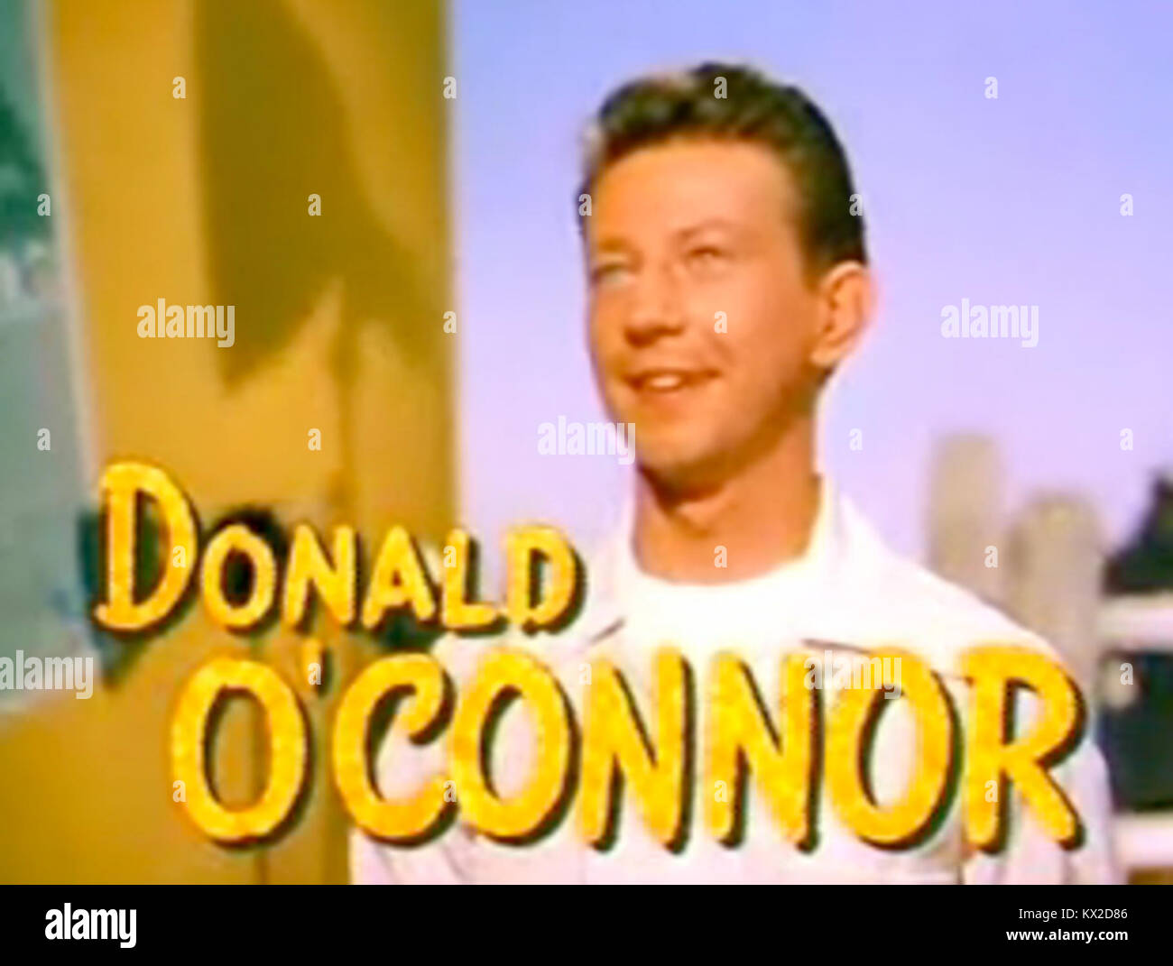 Donald O'Connor in I Love Melvin trailer Stock Photo - Alamy