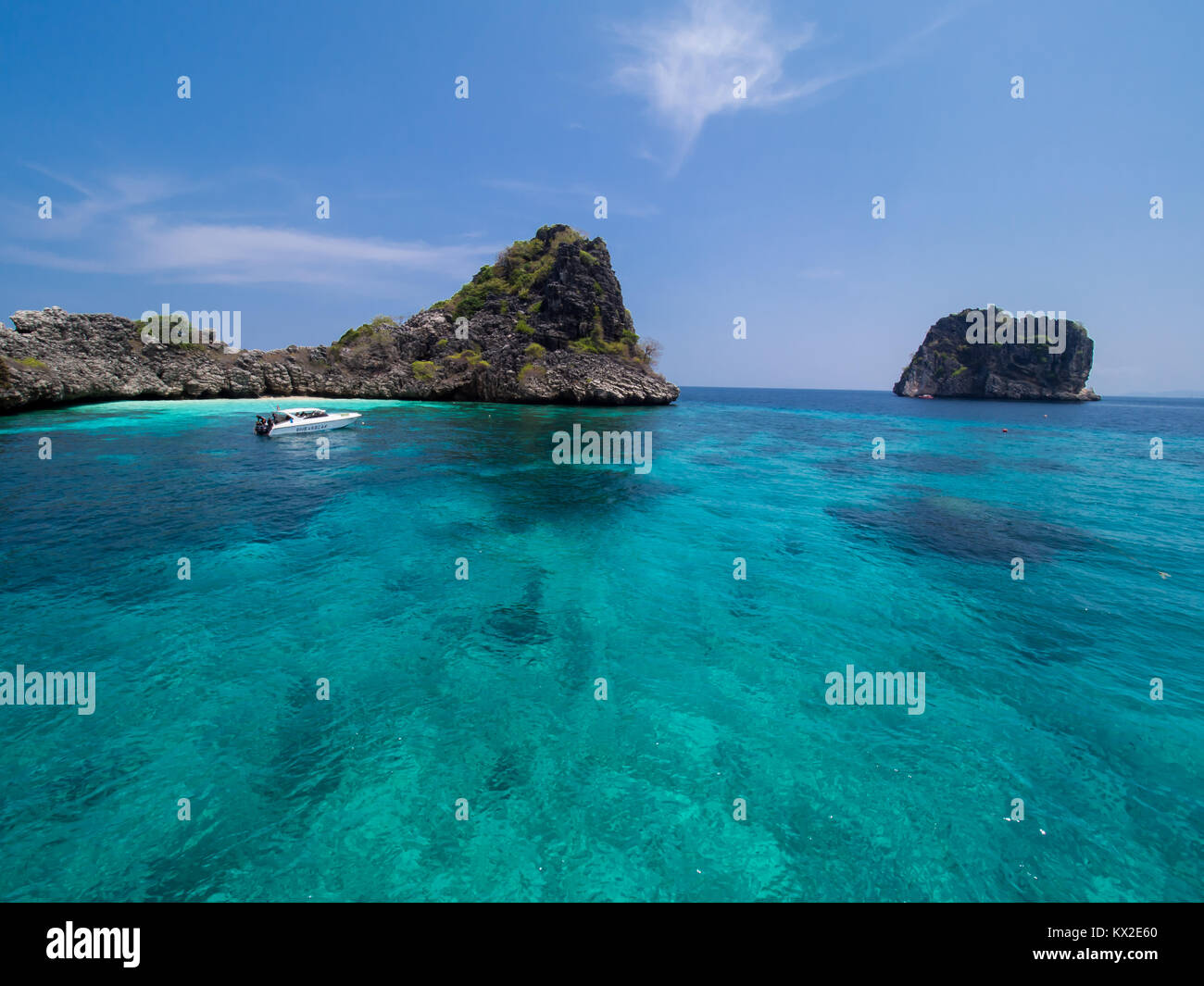 Koh Haa lagoon Stock Photo - Alamy