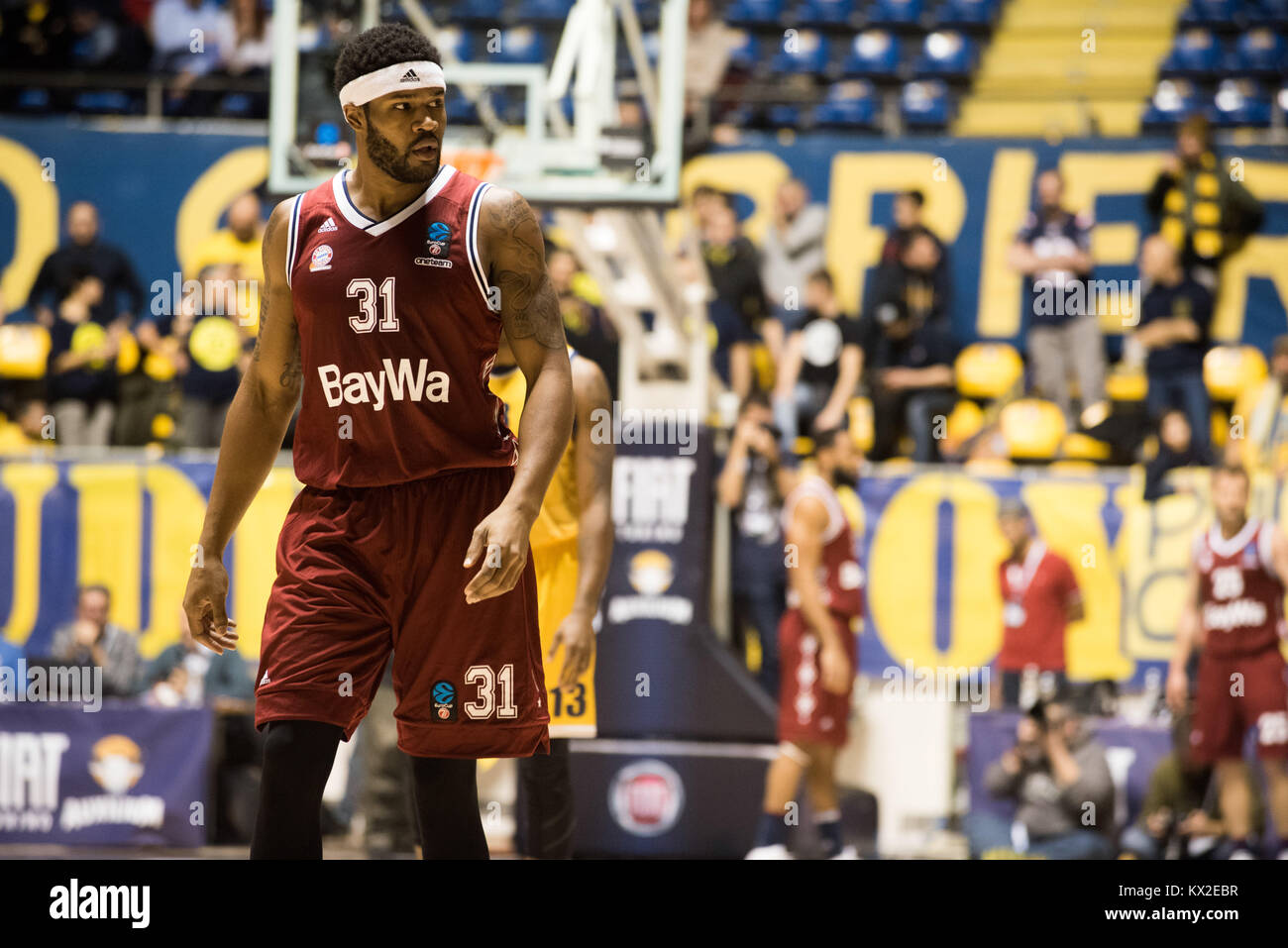 Devin Booker (FC Bayern Munich) during the Eurocup basketball match ...