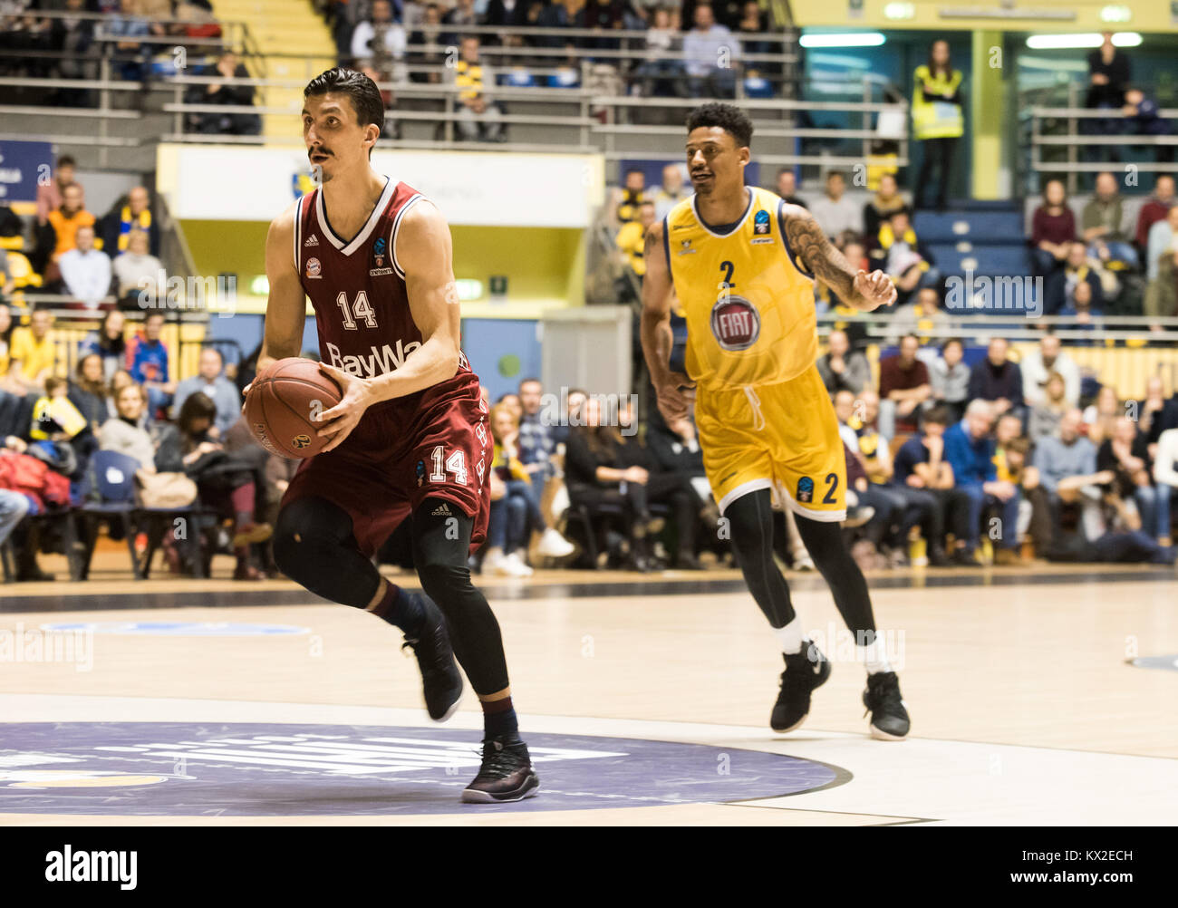 Nihad Dedovic (FC Bayern Munich) during the Eurocup basketball match ...