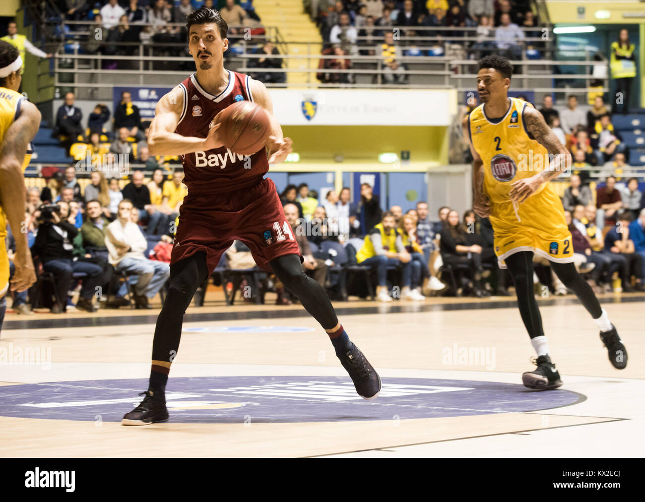 Nihad Dedovic (FC Bayern Munich) during the Eurocup basketball match ...