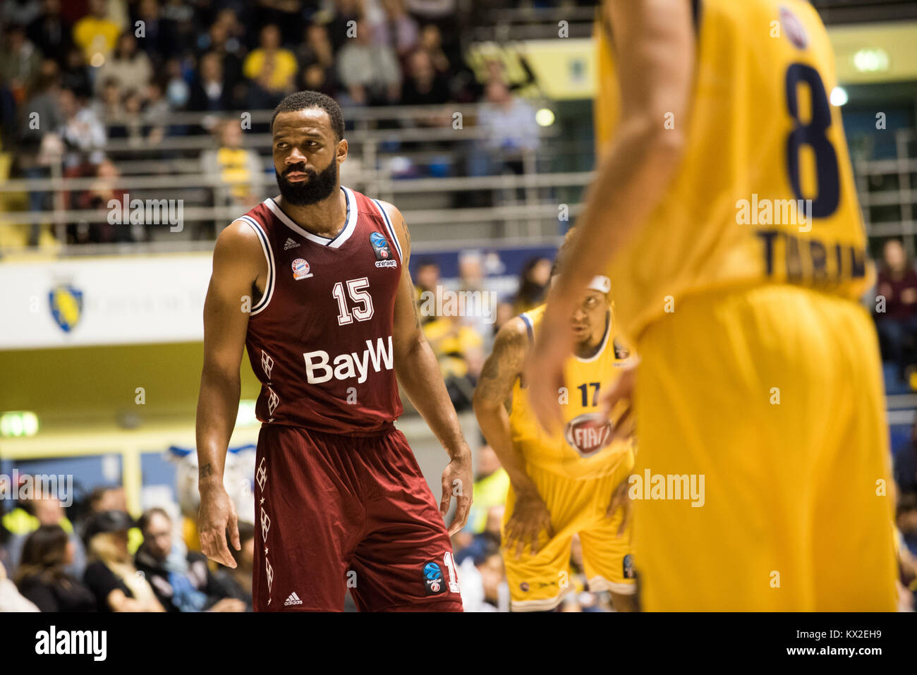 Reggie Redding (FC Bayern Munich) during the Eurocup basketball match ...