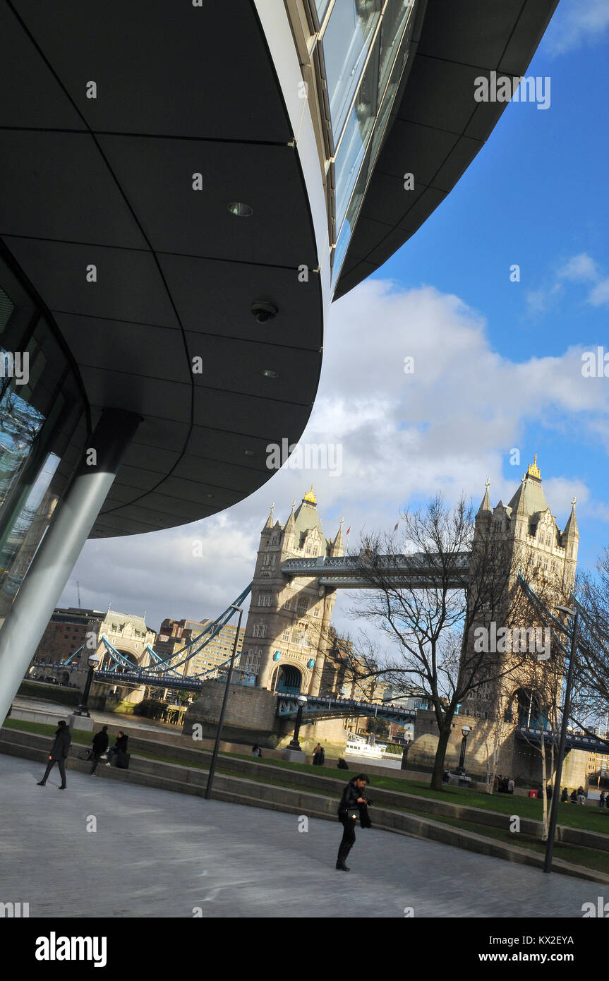 Alternative angle of tower bridge hi-res stock photography and images ...