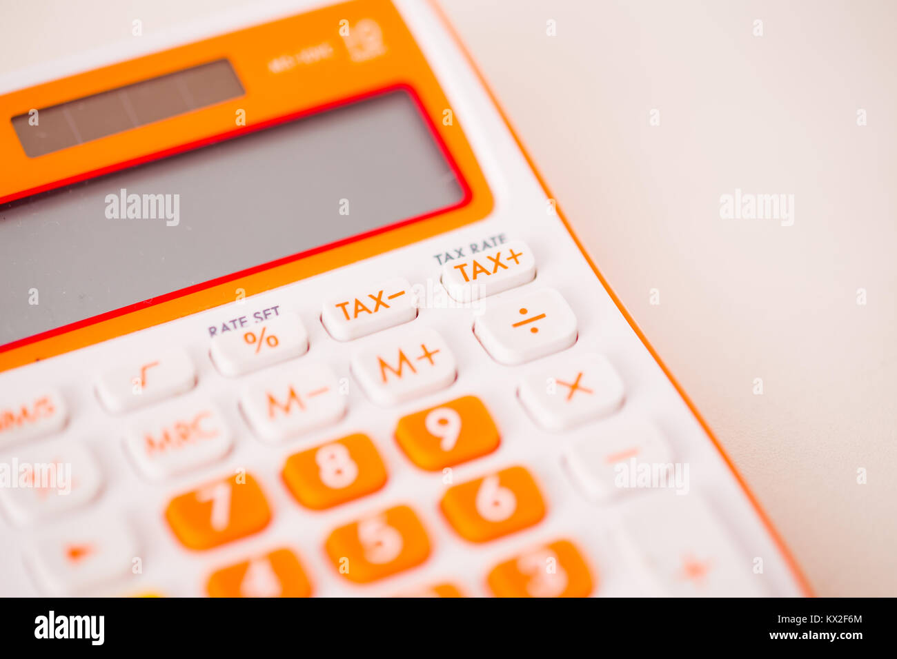 Bookkeeping calculator hi-res stock photography and images - Alamy