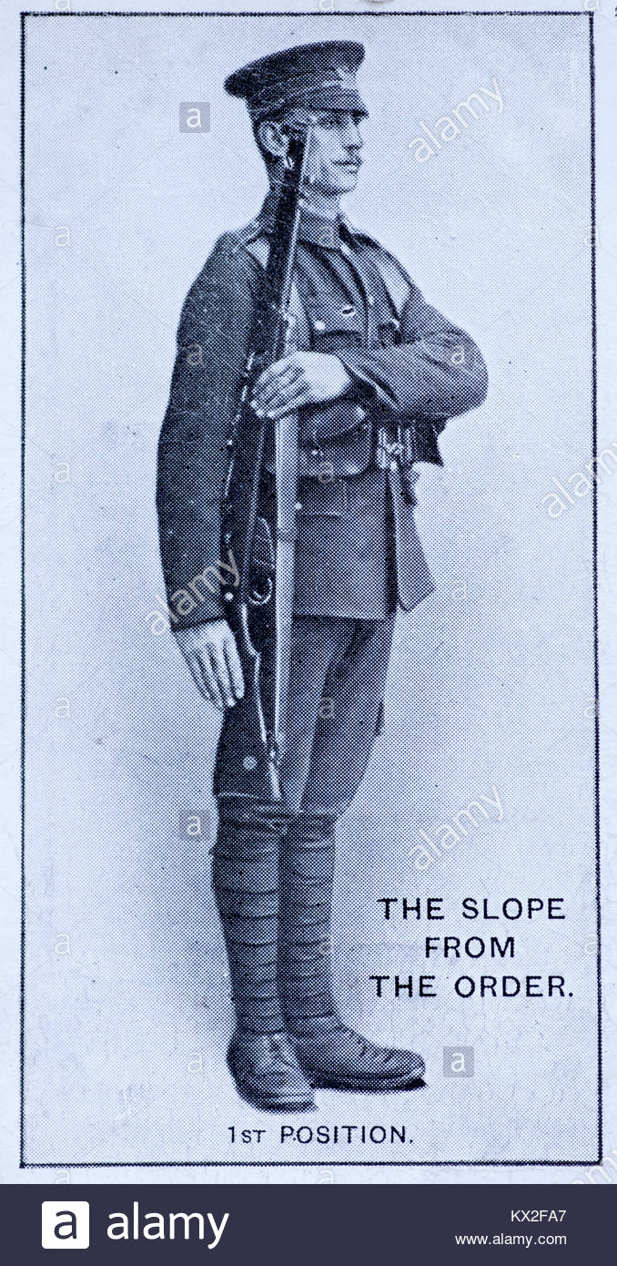 Field Signals - the slope from the order - 1st position Stock Photo - Alamy