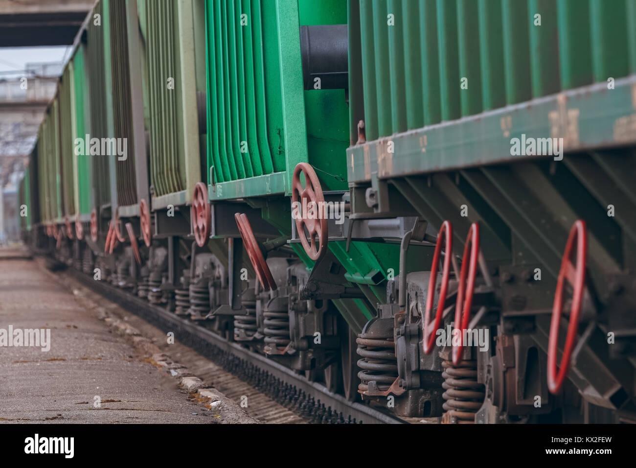 Cargo wagons hi-res stock photography and images - Alamy