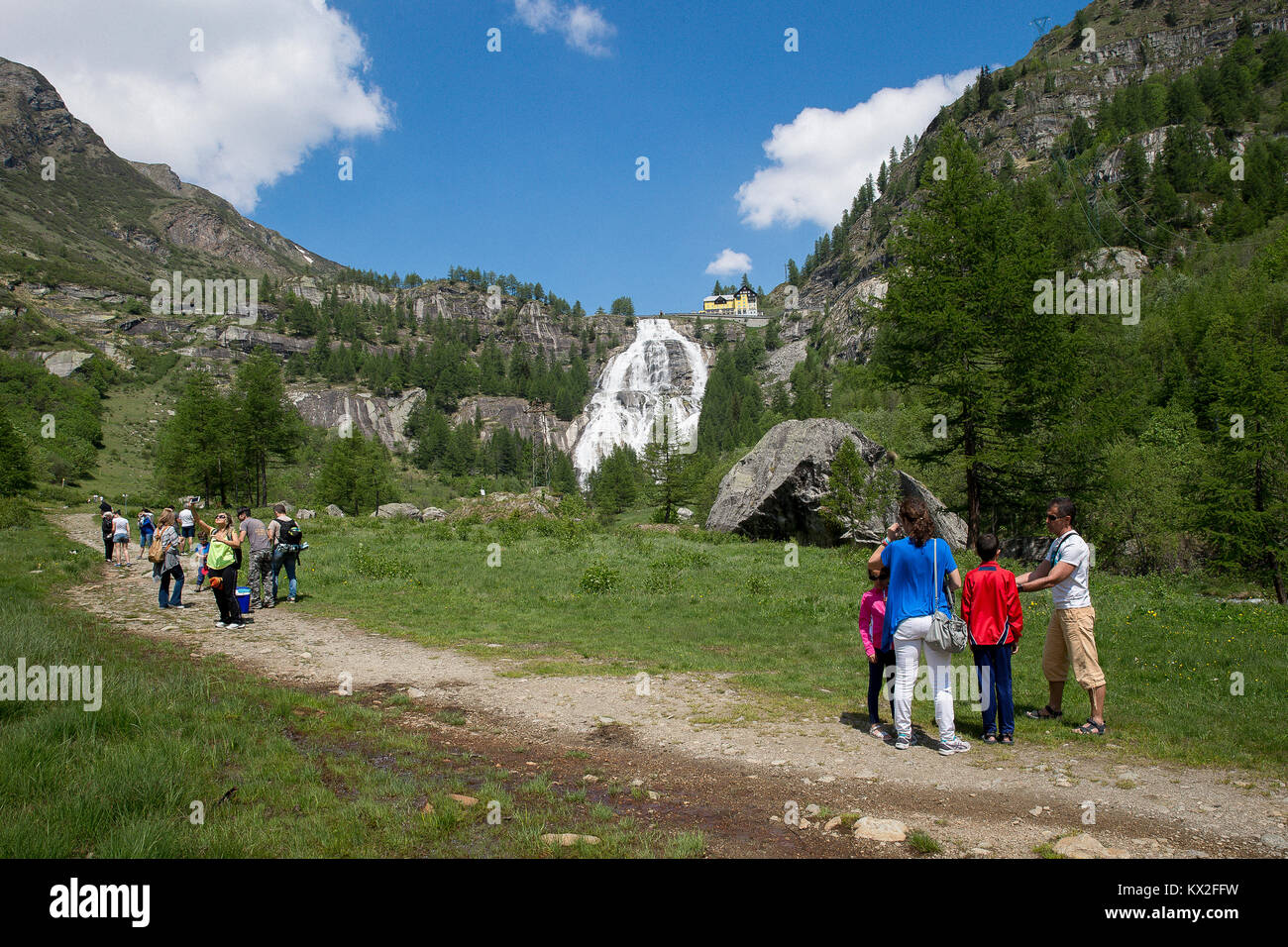 Toce waterfall italy hi-res stock photography and images - Alamy