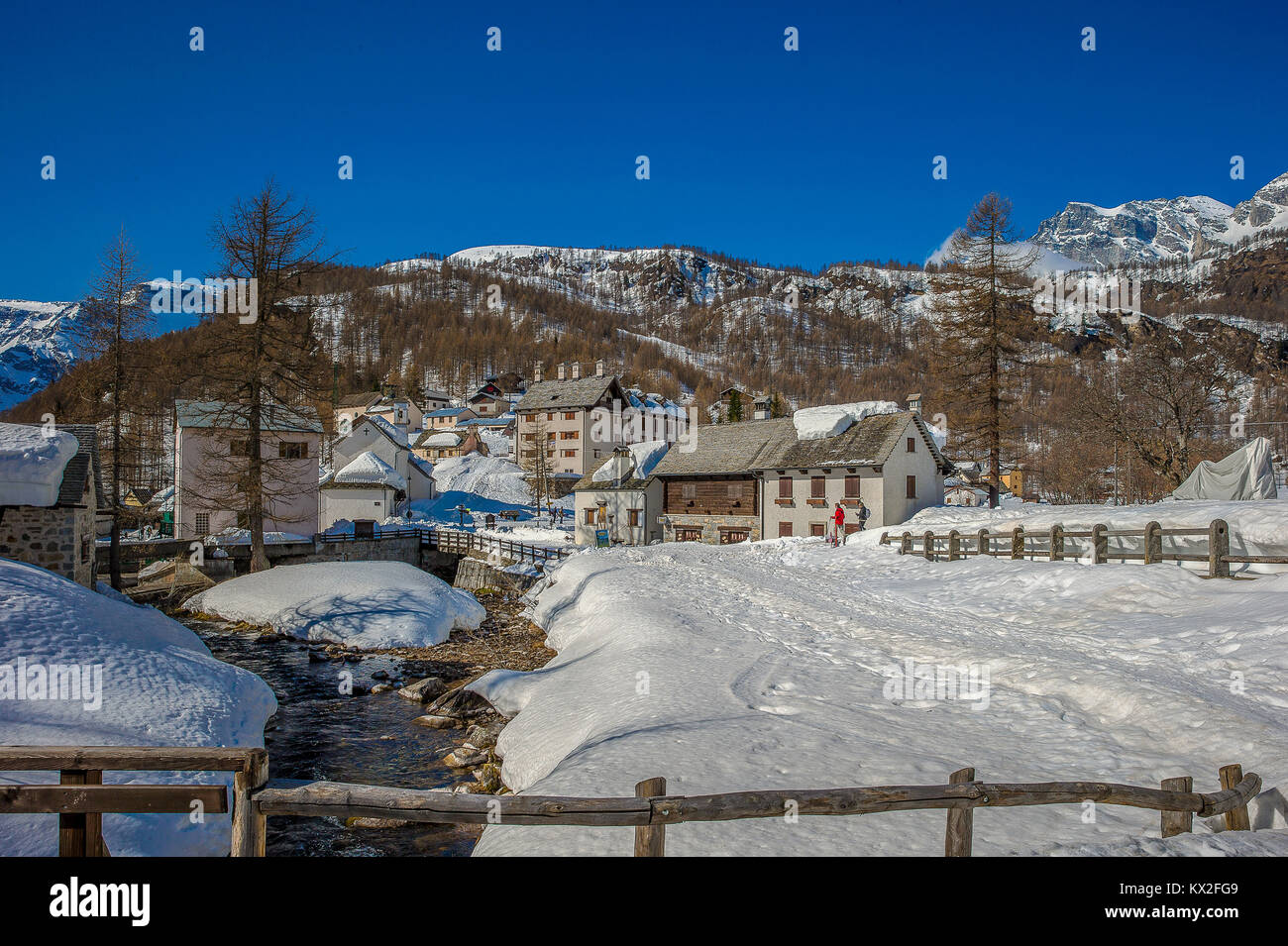 Italy Piedmont Devero Stock Photo - Alamy