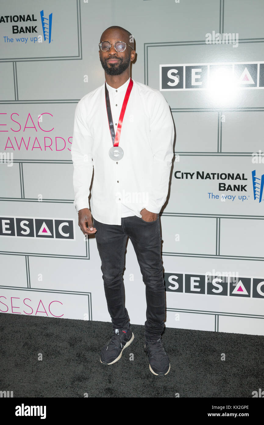 New York, NY - April 13, 2017: Bryan Michael Cox attends the 2017 SESAC ...