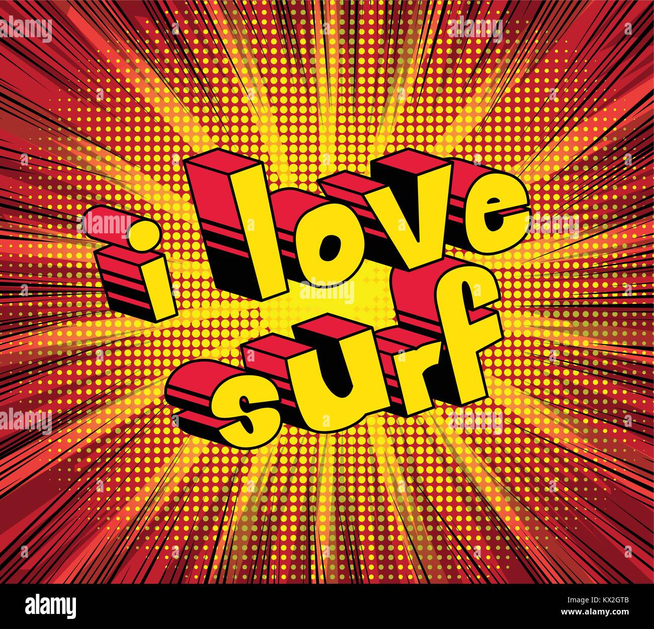 Love surf Stock Vector Images - Alamy