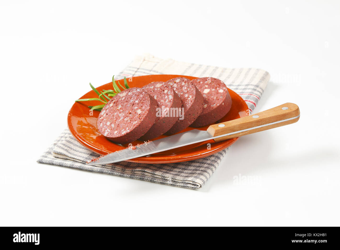 Blood pudding hi-res stock photography and images - Alamy