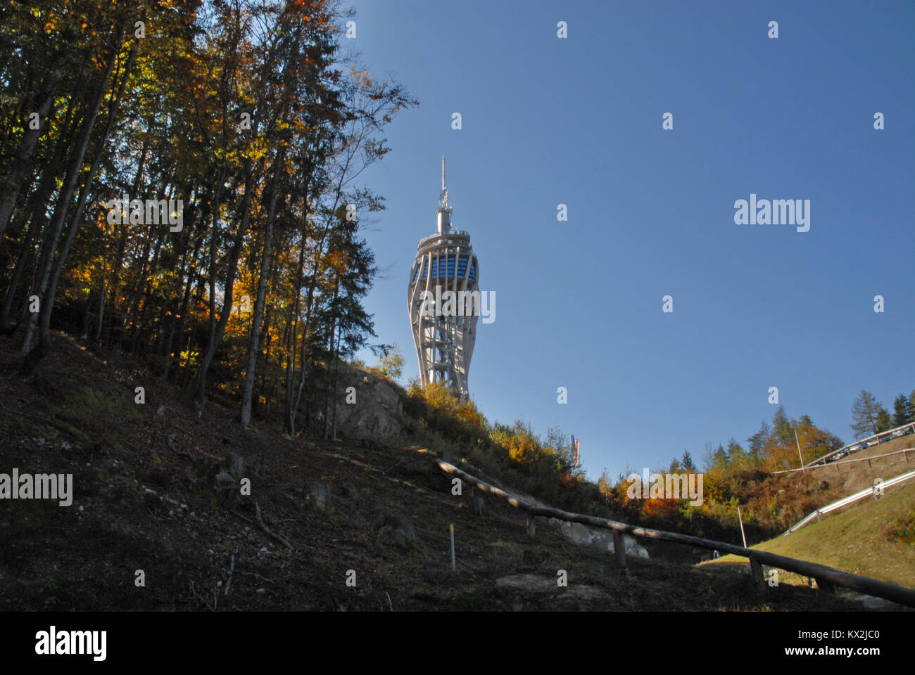 Pyramidenkogel near Klagenfurt, Austria Stock Photo - Alamy