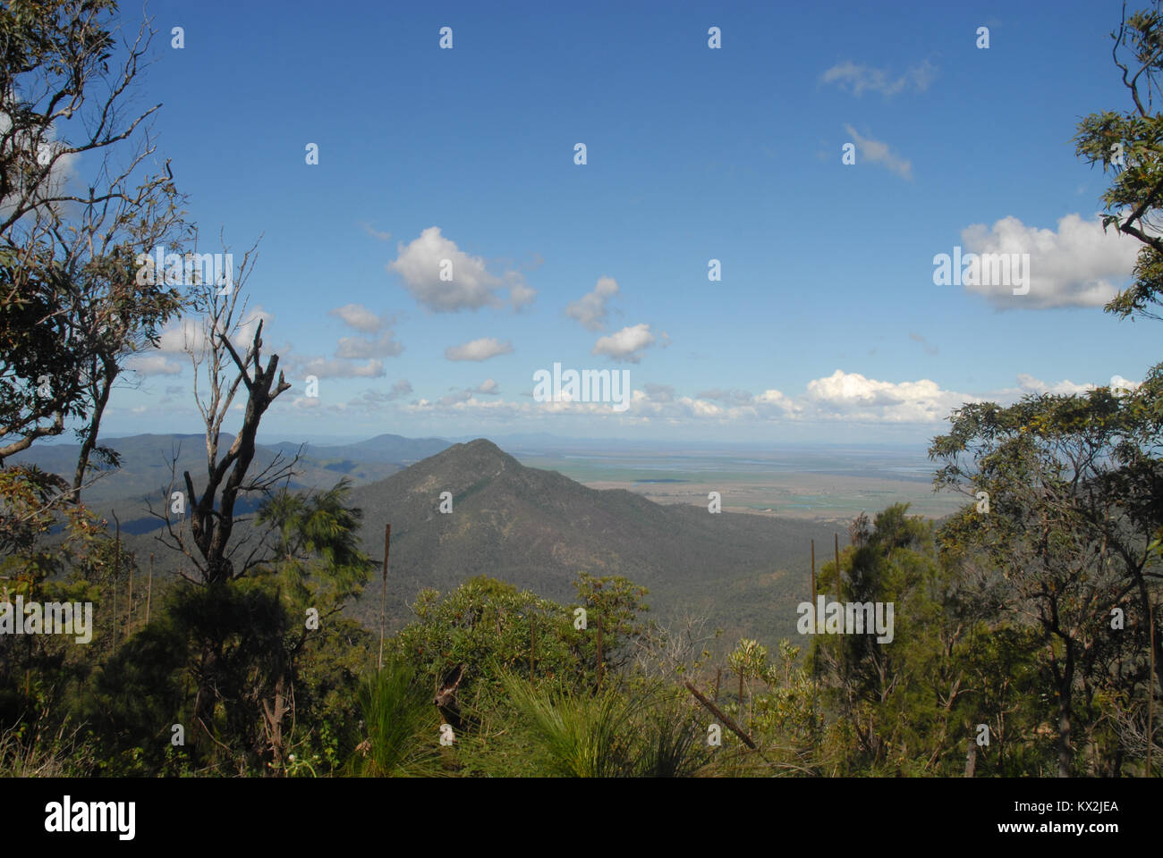 View from Mount Archer, Australia Stock Photo - Alamy
