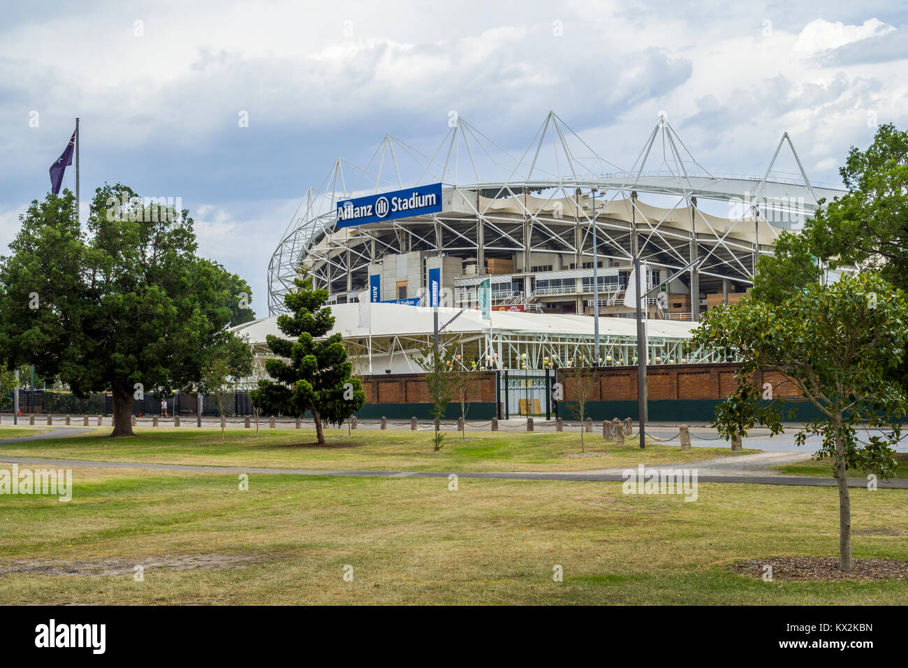 Exterior of the Allianz Stadium, Moore Park, Sydney, New South Wales ...